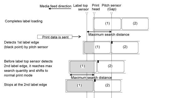 Using Standard-Length Label with Registered Label Length=0 (Auto)