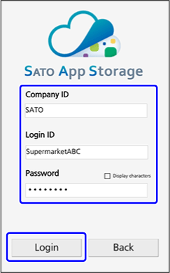 Enabling SATO App Storage